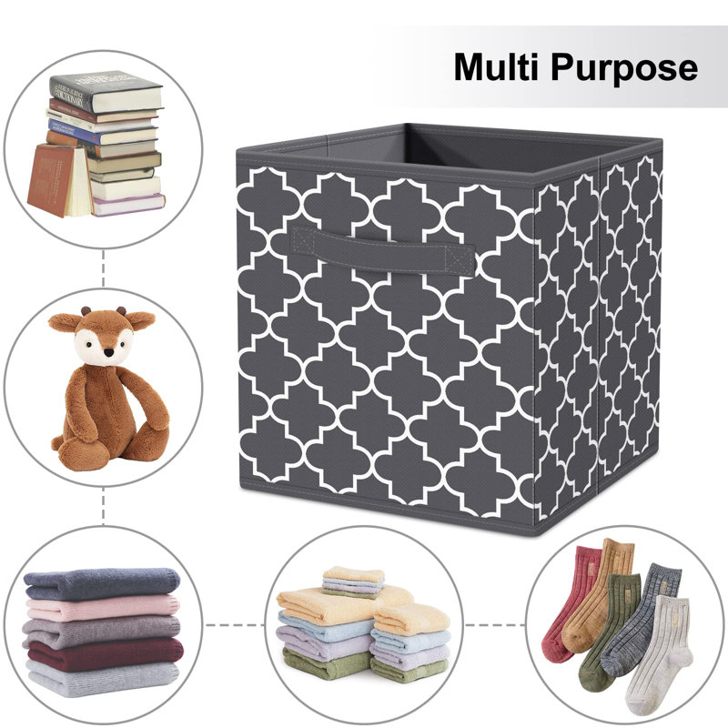 Red Barrel Studio® Fabric Storage Bin Set | Wayfair