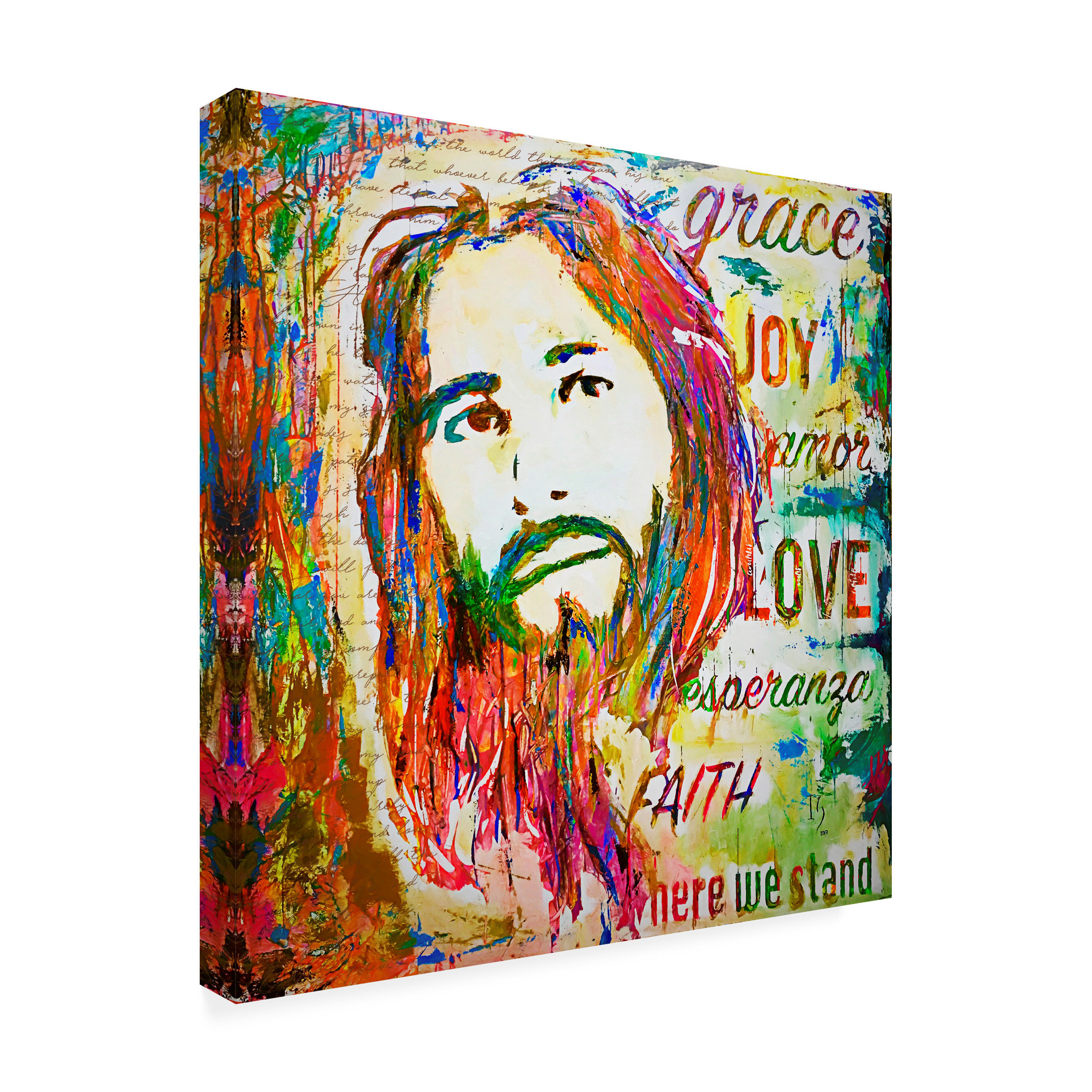 Trinx Ivan Guaderrama 'Amazing Grace' Canvas Art - Wayfair Canada