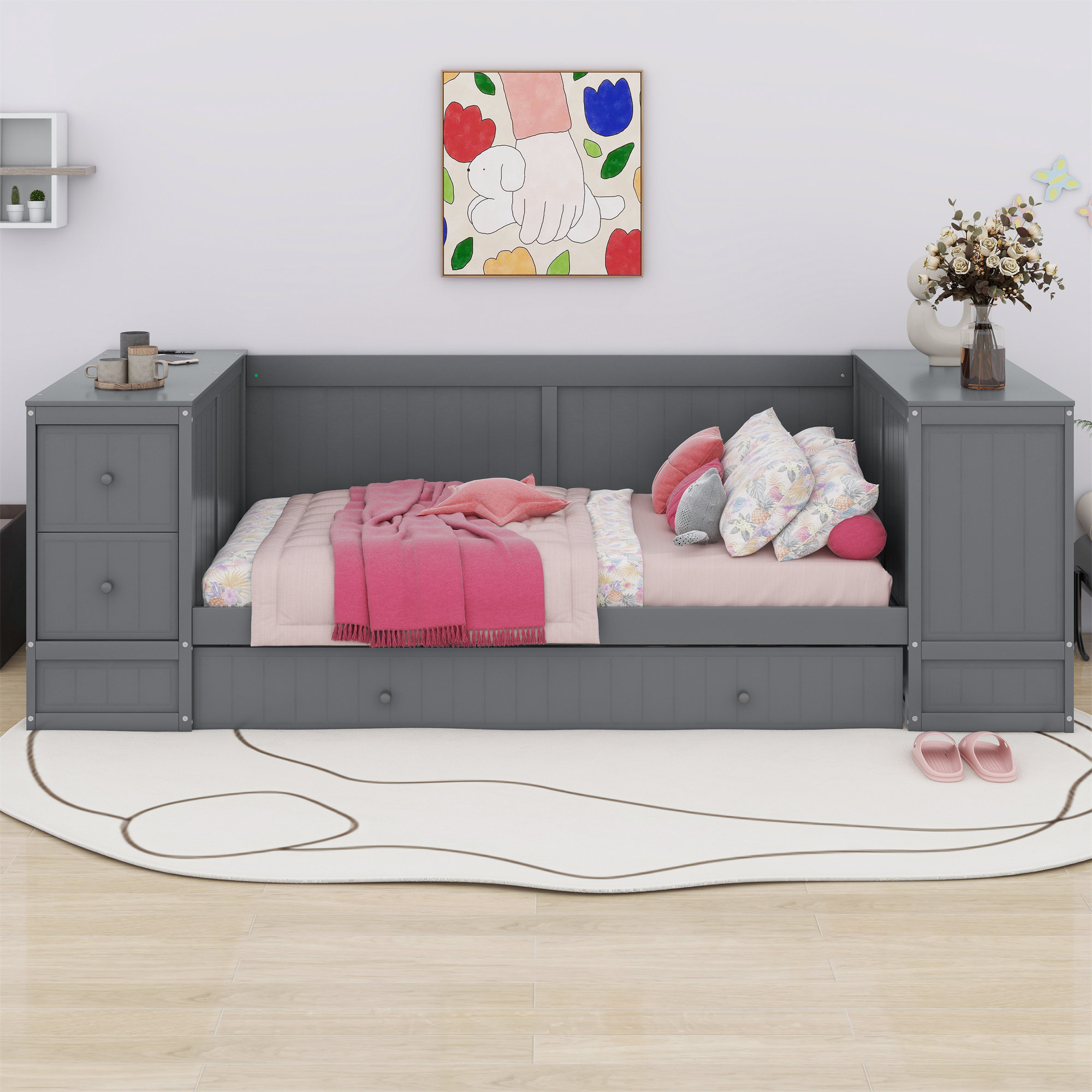 Red Barrel Studio Jermeisha Panel Storage Bed - Wayfair Canada