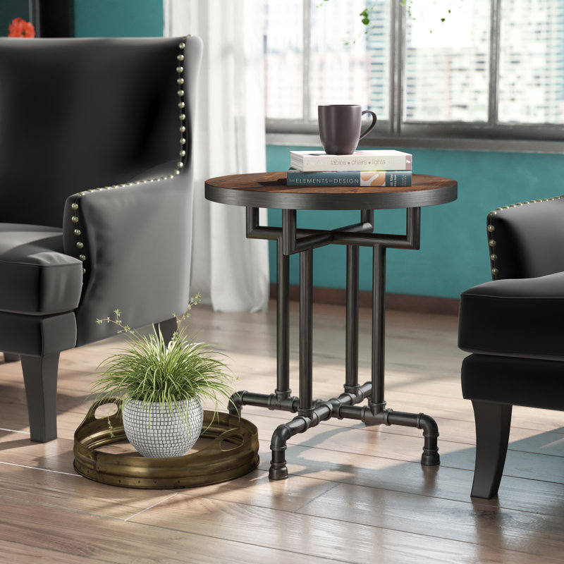 Williston Forge Trevorton Industrial End Table & Reviews | Wayfair