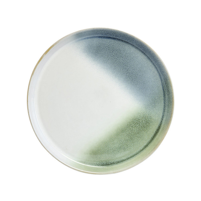 Sango 12-Piece Stoneware Dinnerware Set Color Block Reactive - Includes ...