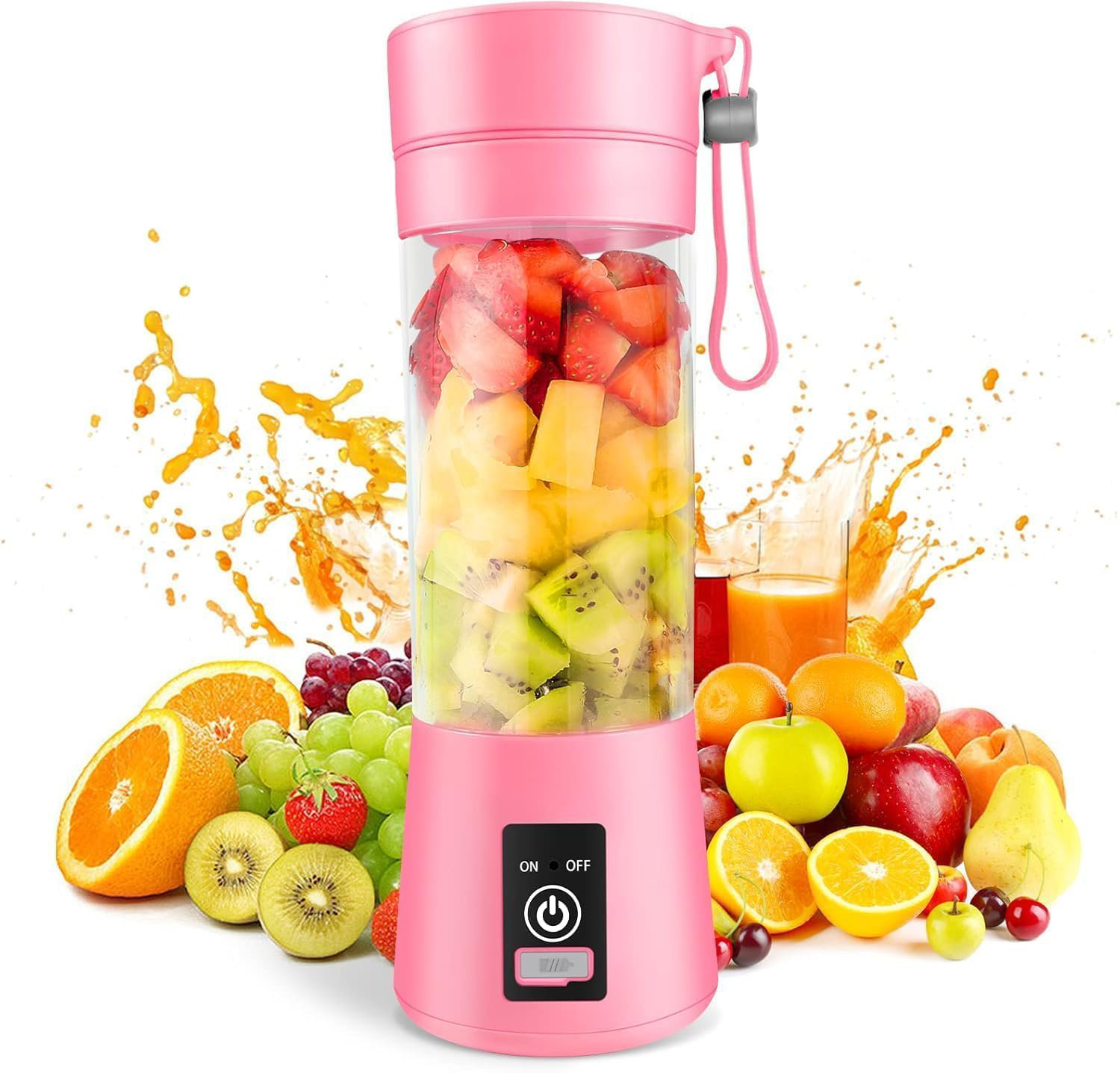 4 SEASONS FURNITURE USB Rechargeable Portable Blender - Mini Personal ...