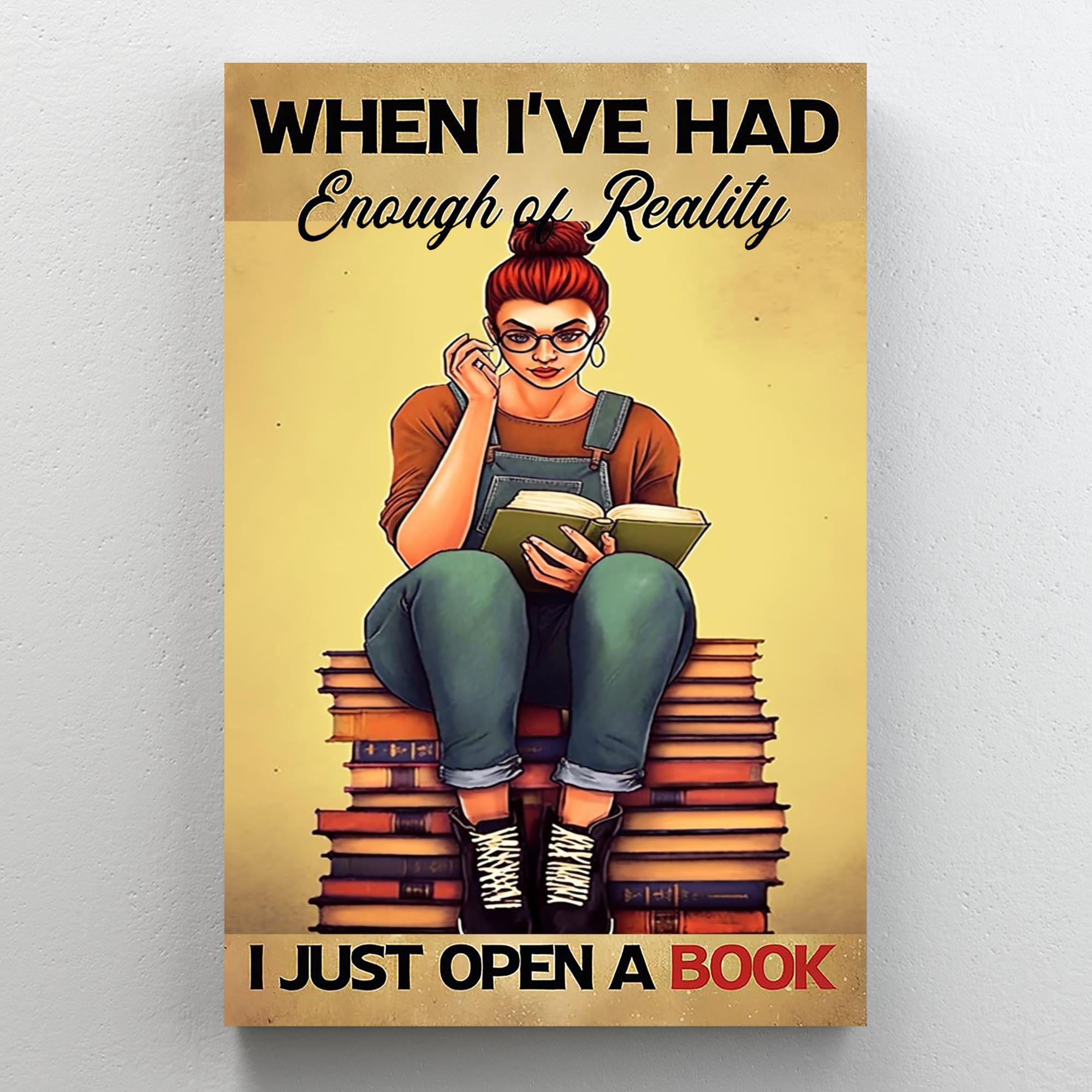 Trinx Kyiana " Woman I Just Open A Book " - Wayfair Canada