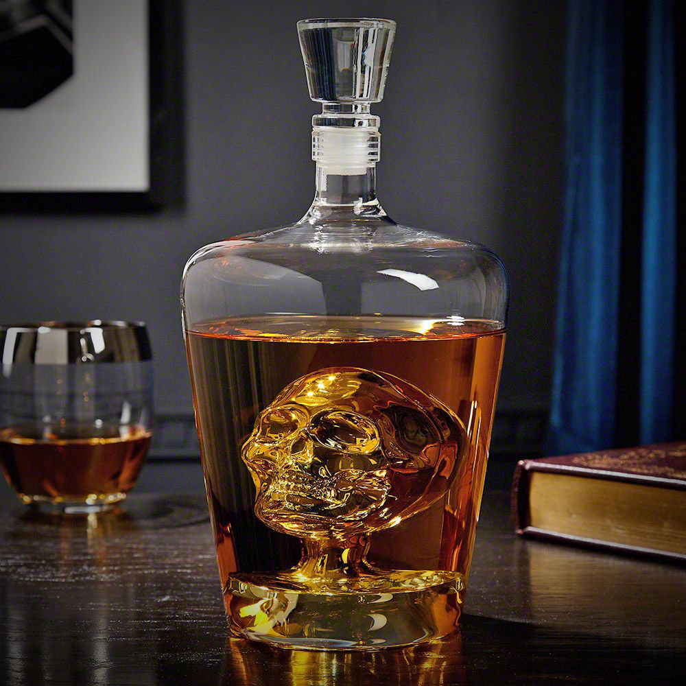 Darby Home Co Linco Skull Whiskey Decanter 33 oz. & Reviews | Wayfair