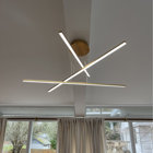 Ivy Bronx Maritza 3-Light LED Modern Chandelier Line Pendant Light ...