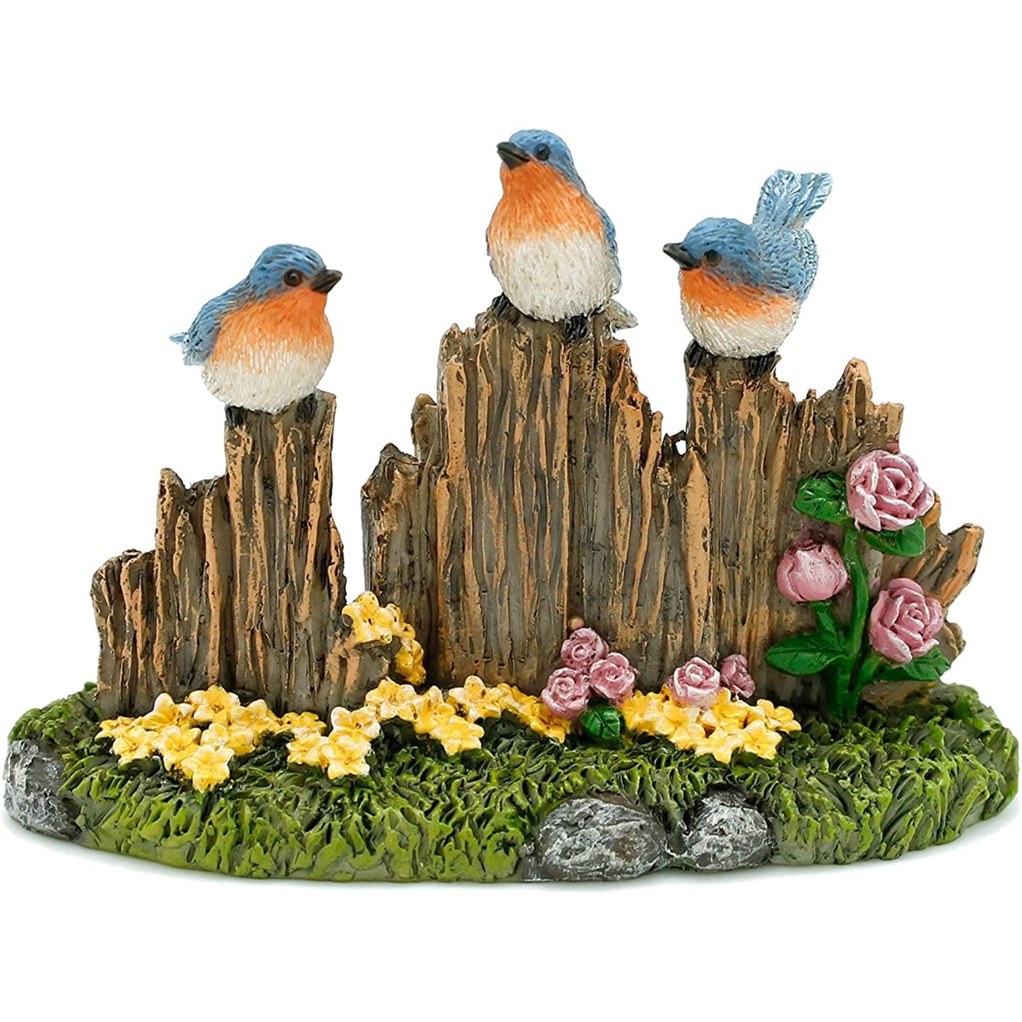 Loon Peak® Gribbin Fairy Garden Statue, Woodland Knoll Collection ...