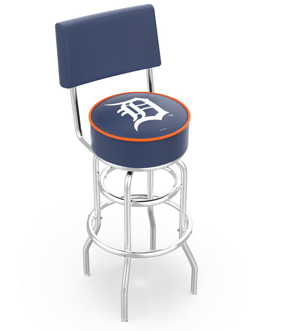 Holland Bar Stool L7C4 Detroit Tigers Swivel Counter Stool | Wayfair