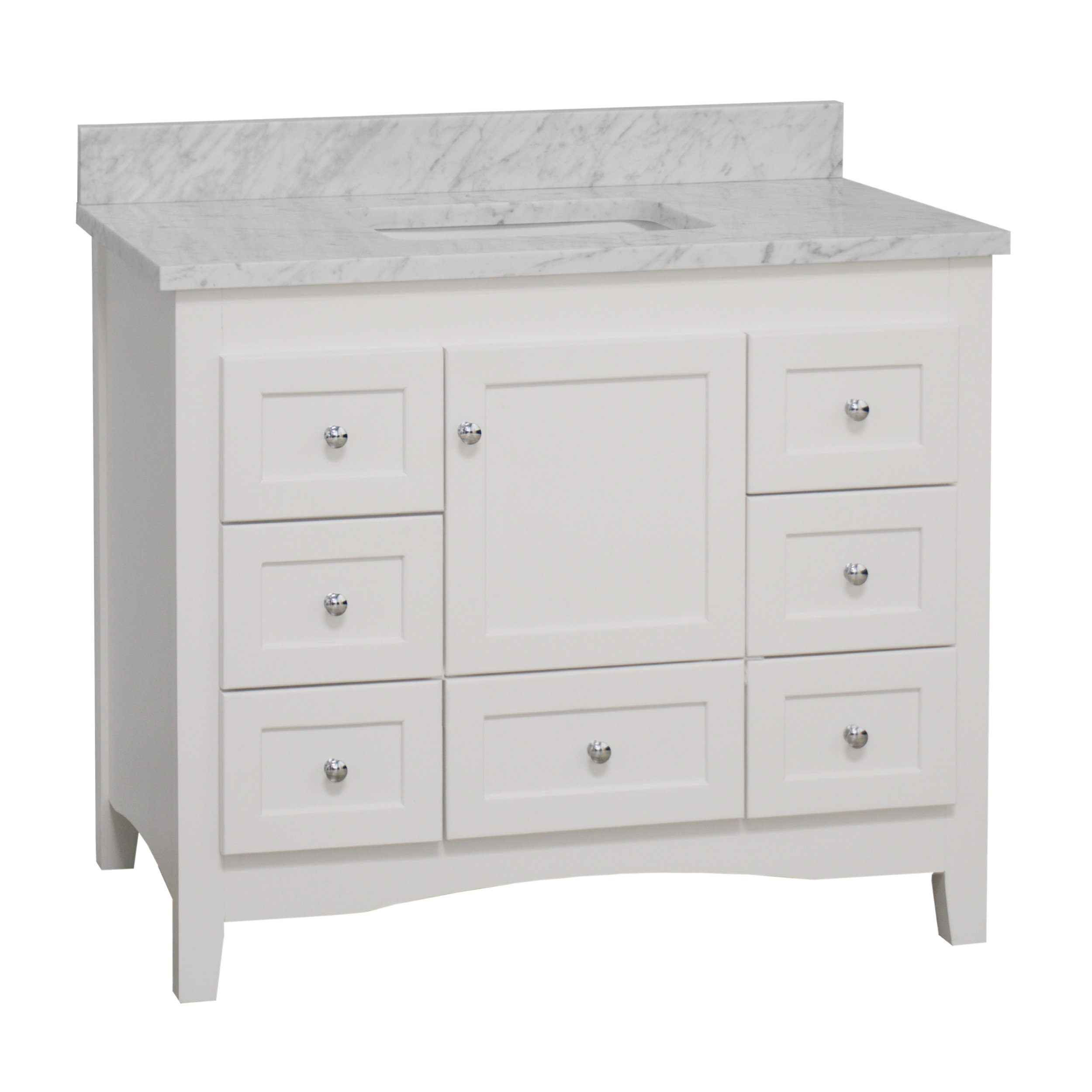 Birch Lane™ Fresno 42" Single Bathroom Vanity Set & Reviews | Wayfair