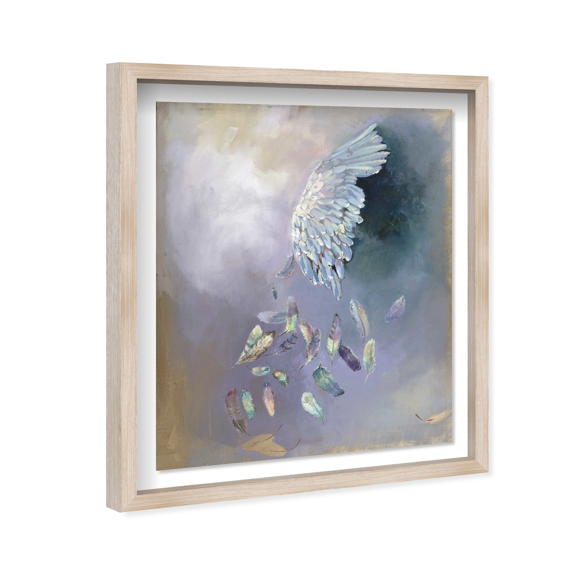 Oliver Gal Michaela Nessim - Wings of Hope Abstract - Luxury Shadowbox ...