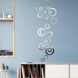 Ebern Designs Shapes Non-Wall Damaging Wall Decal & Reviews | Wayfair