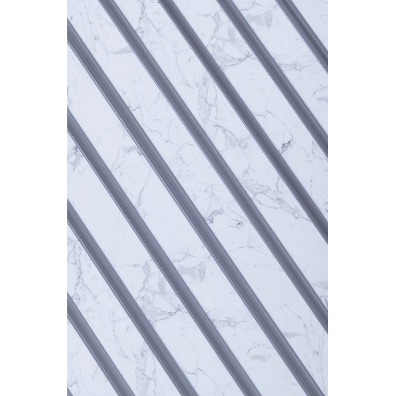 Wrought Studio™ Slat Wall Panel (Calacatta Marble) - Moisture-proof ...
