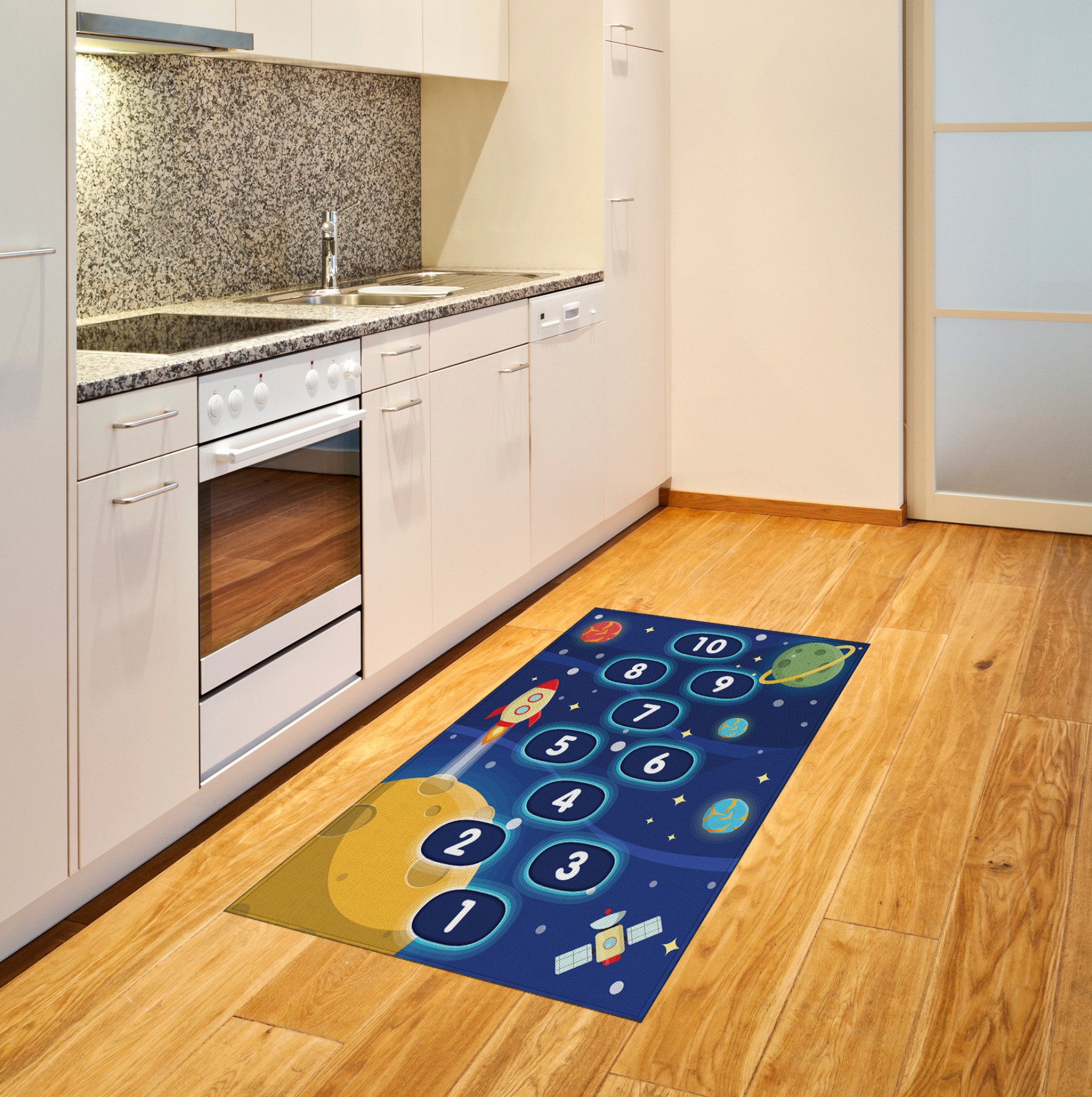 East Urban Home Cartoon Activity High Density Long Fiber Poly Threads ...