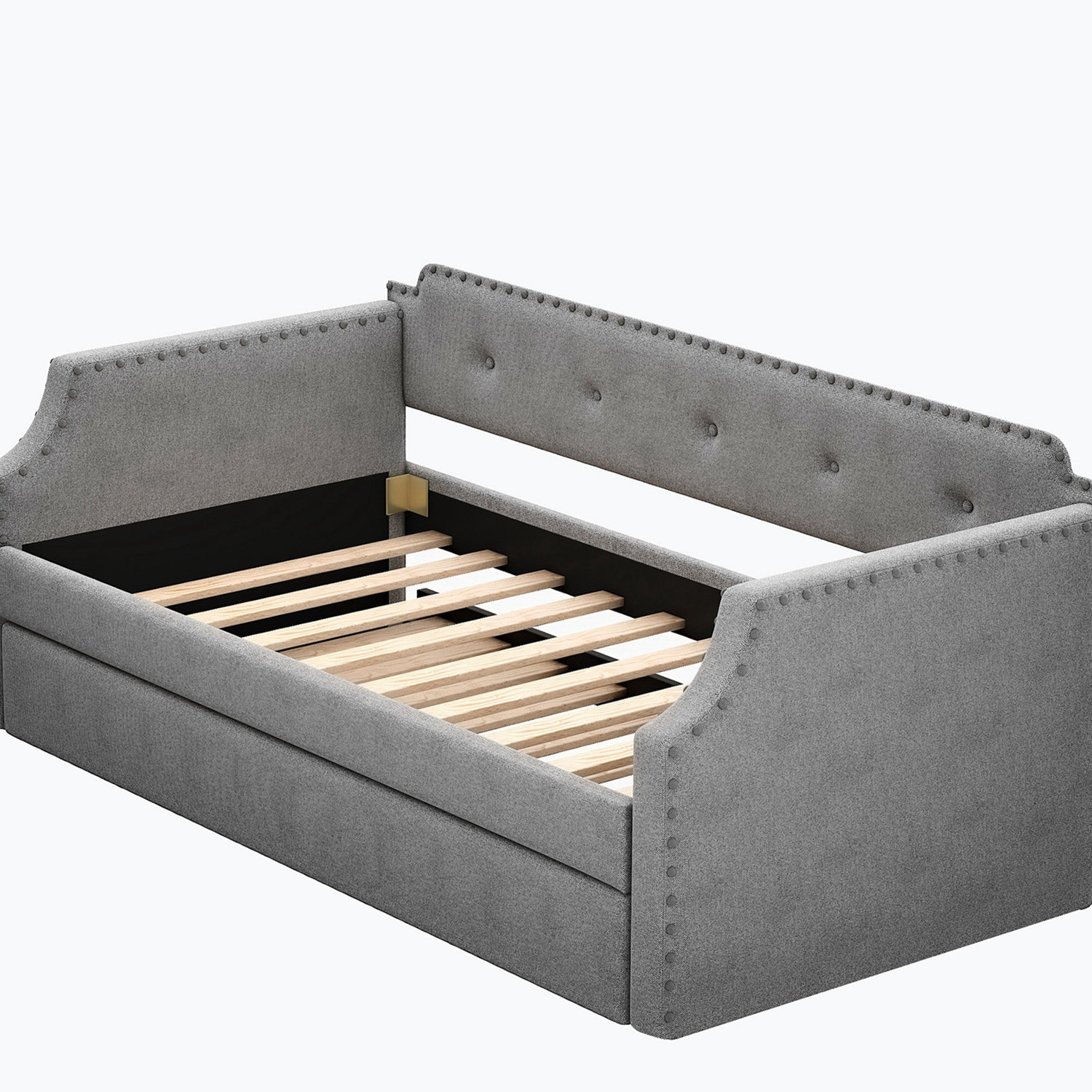 Home Decor Twin Platform Bed Frame With Headboard | Wayfair