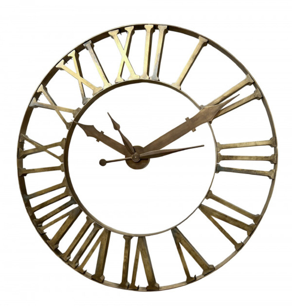 Zentique Asher Iron Clock | Wayfair