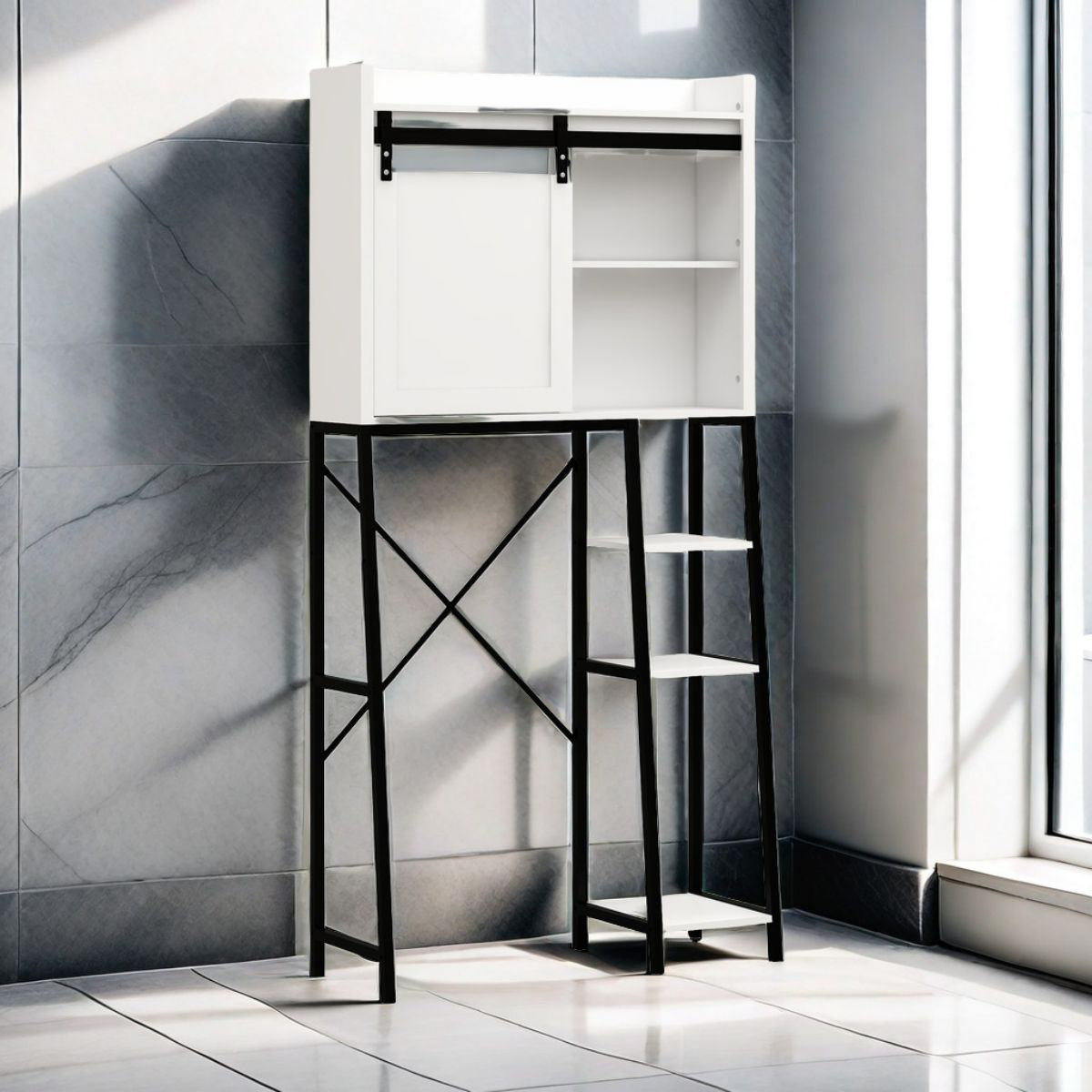 Latitude Run® Alecha Medium Density Fiberboard (MDF) Freestanding Over ...