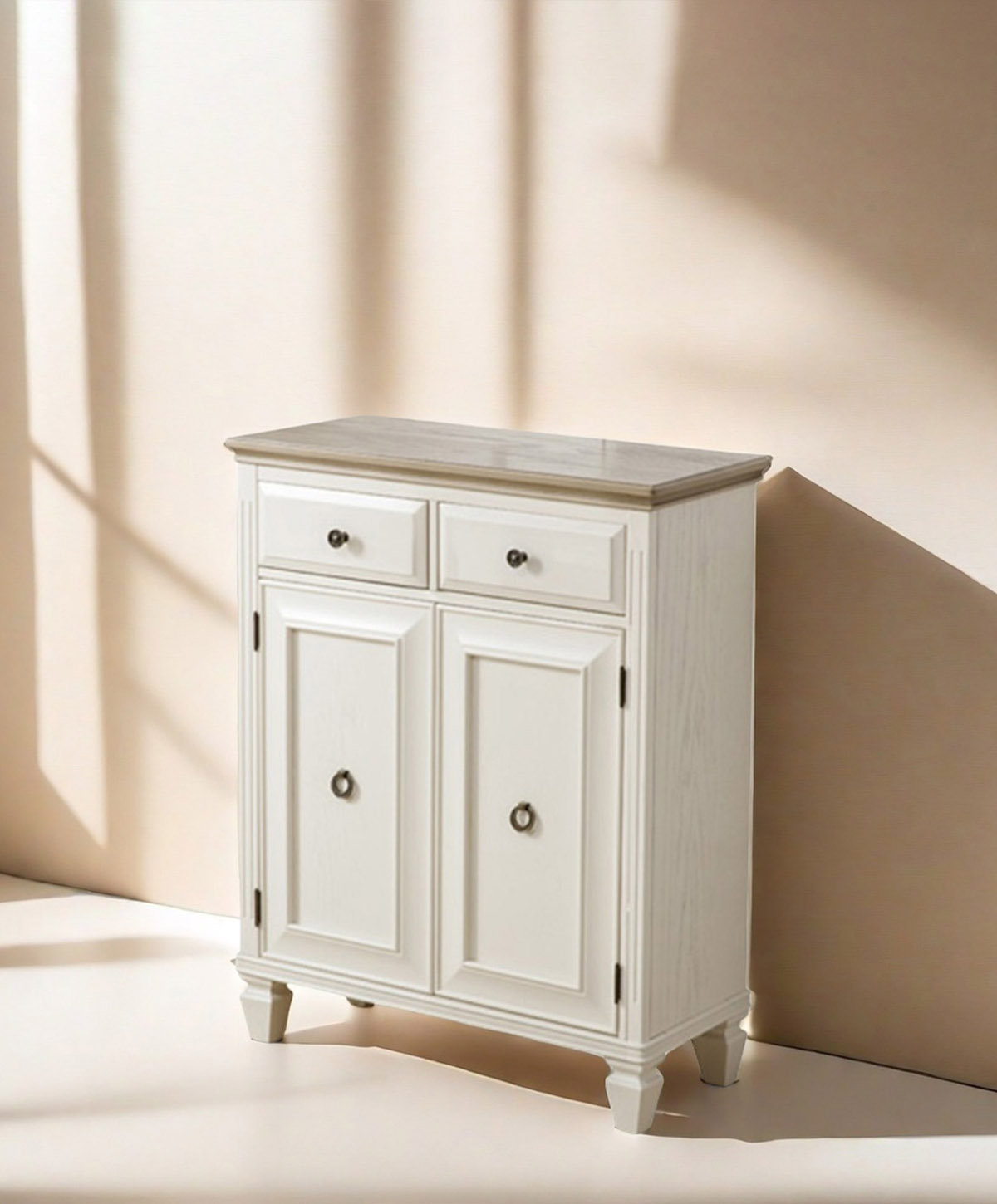 Longshore Tides American-Style Solid Wood Furniture Entrance Shoe ...