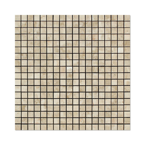 Stone & Tile Shoppe, Inc. Marble Grid Mosaic Wall & Floor Tile | Wayfair