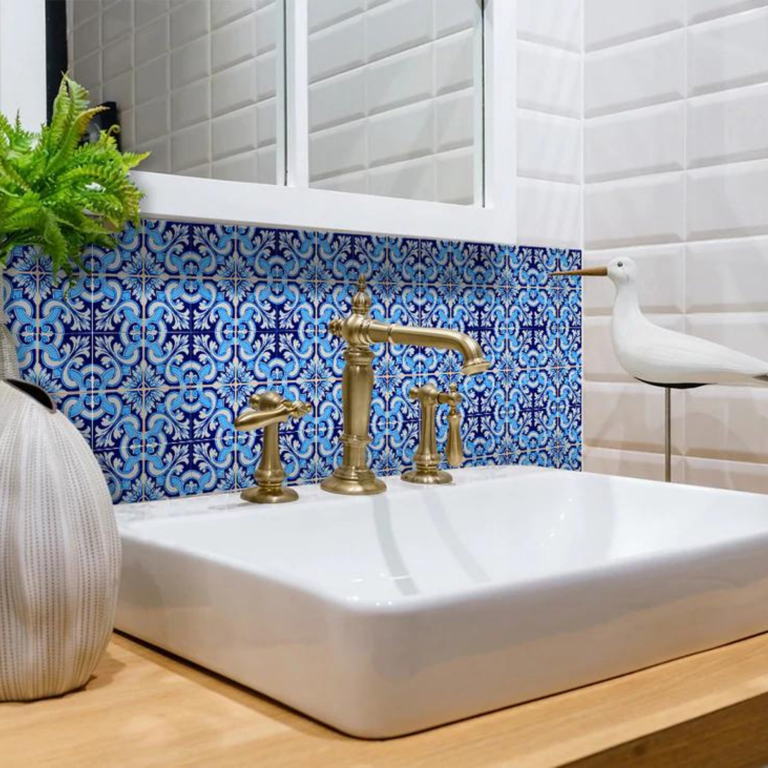 Mi Alma 7" x 7" Vinyl Peel & Stick Mosaic Tile | Wayfair