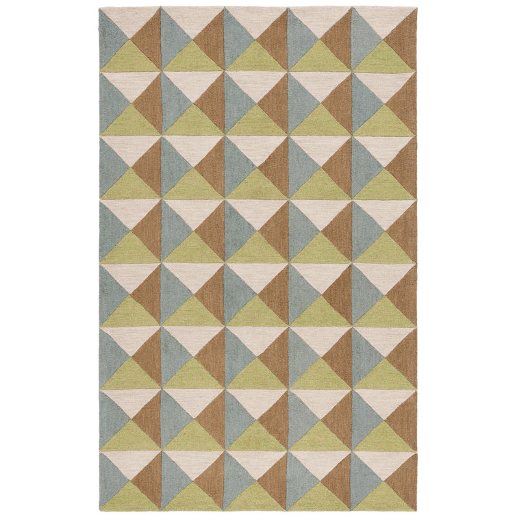 AllModern Glenwood Hand Tufted Geometric Rug | Wayfair