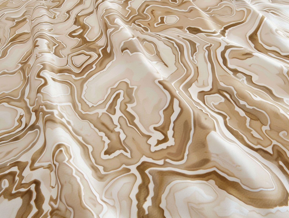 VisionDecor Topographic design Bedding Cool pattern Comforter Organic ...