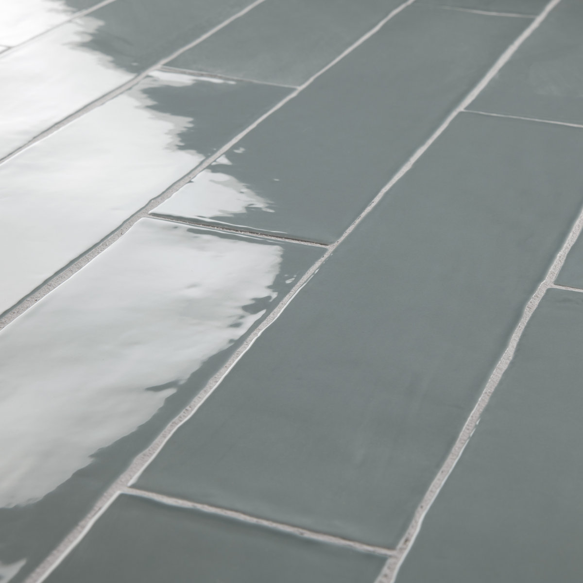 Merola Tile Chester Series 3" x 12" Subway Tile in Aqua & Reviews ...