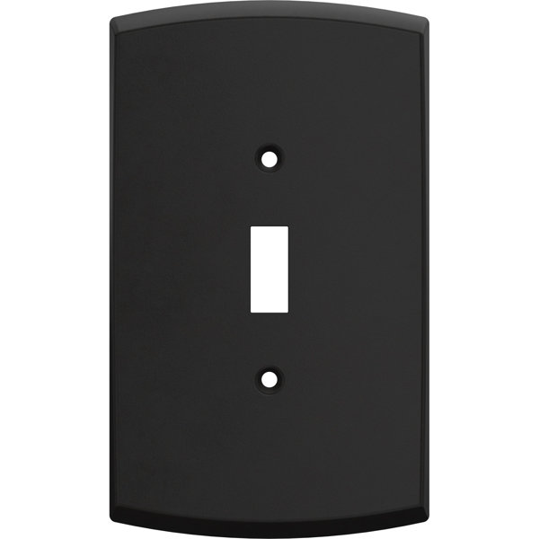 Franklin Brass Soft Arch 1-Gang Oversized Light Switch/Toggle Cover ...