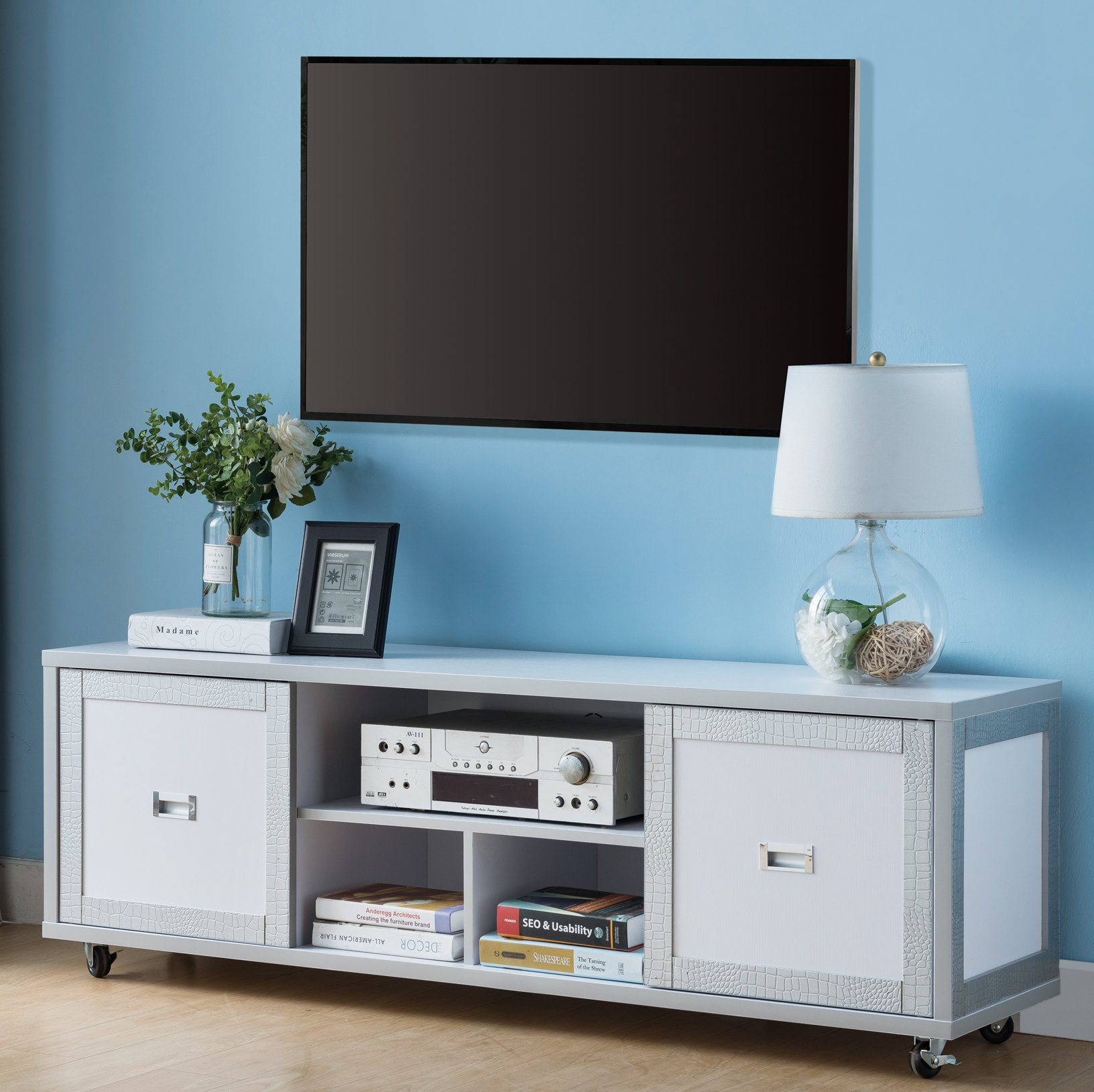 Orren Ellis Hebden TV Stand for TVs up to 70" | Wayfair