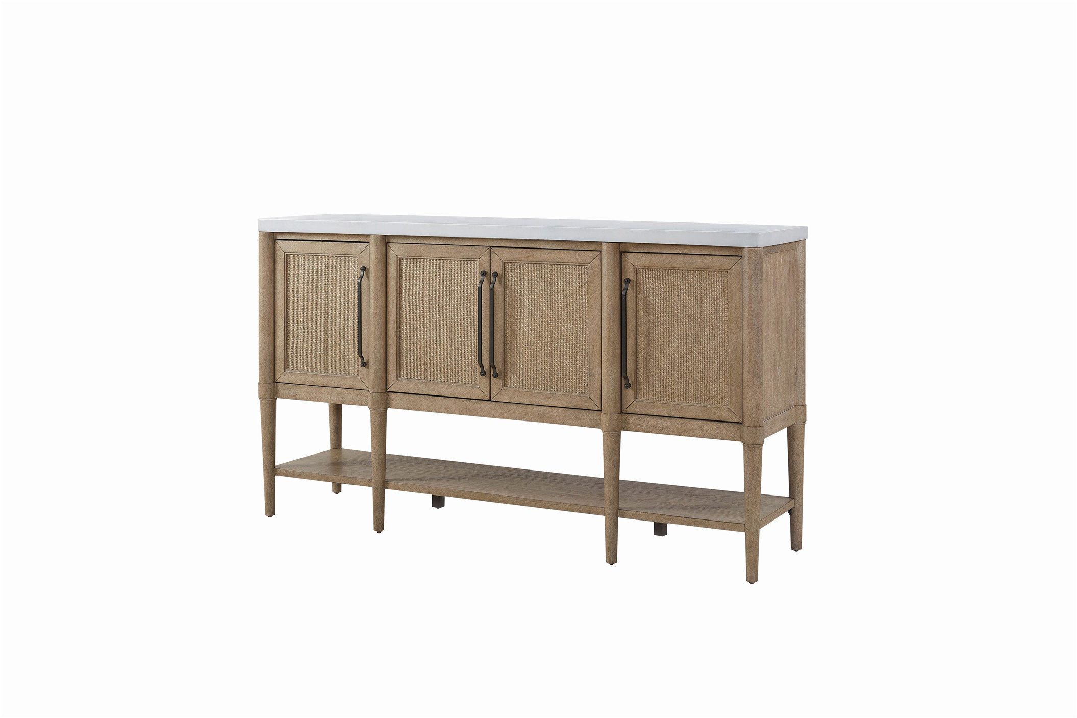 Hokku Designs Exquisite Server with Intricate Cane Inset Details for ...