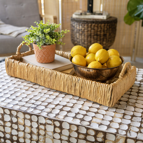 Bay Isle Home Aahad Wicker Tray - Wayfair Canada