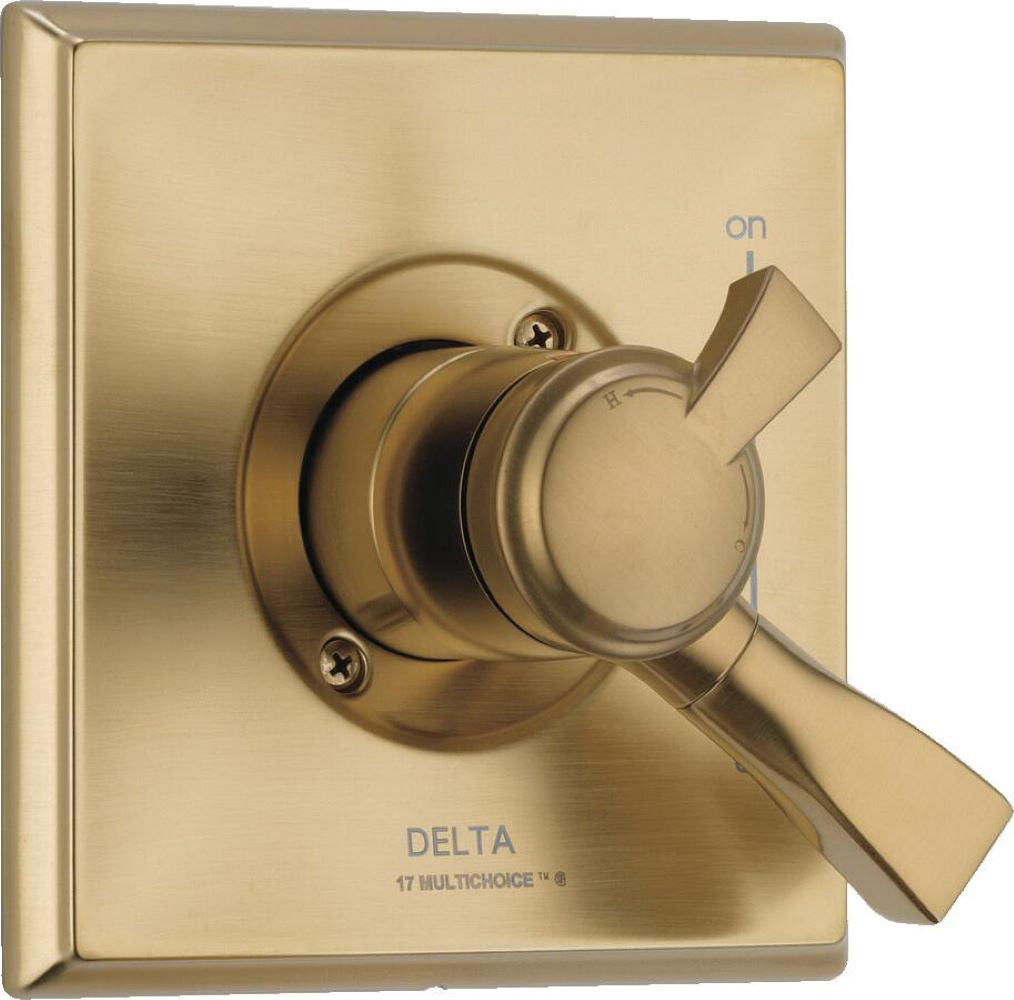 Delta Dryden Monitor Pressure Balance Valve Trim with Volume Control ...