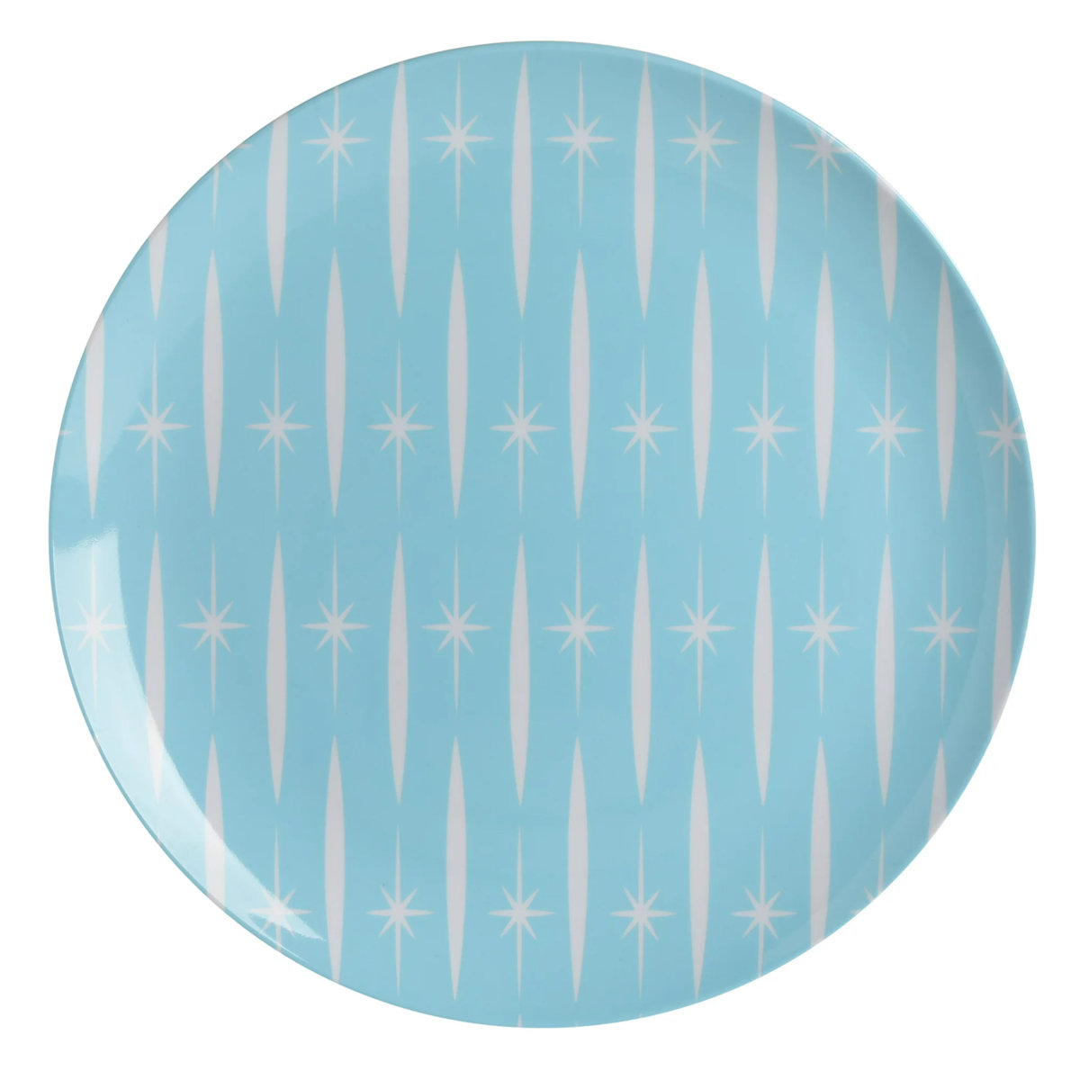 Ebern Designs 12 Piece Melamine Geometric Dinnerware Set | Wayfair