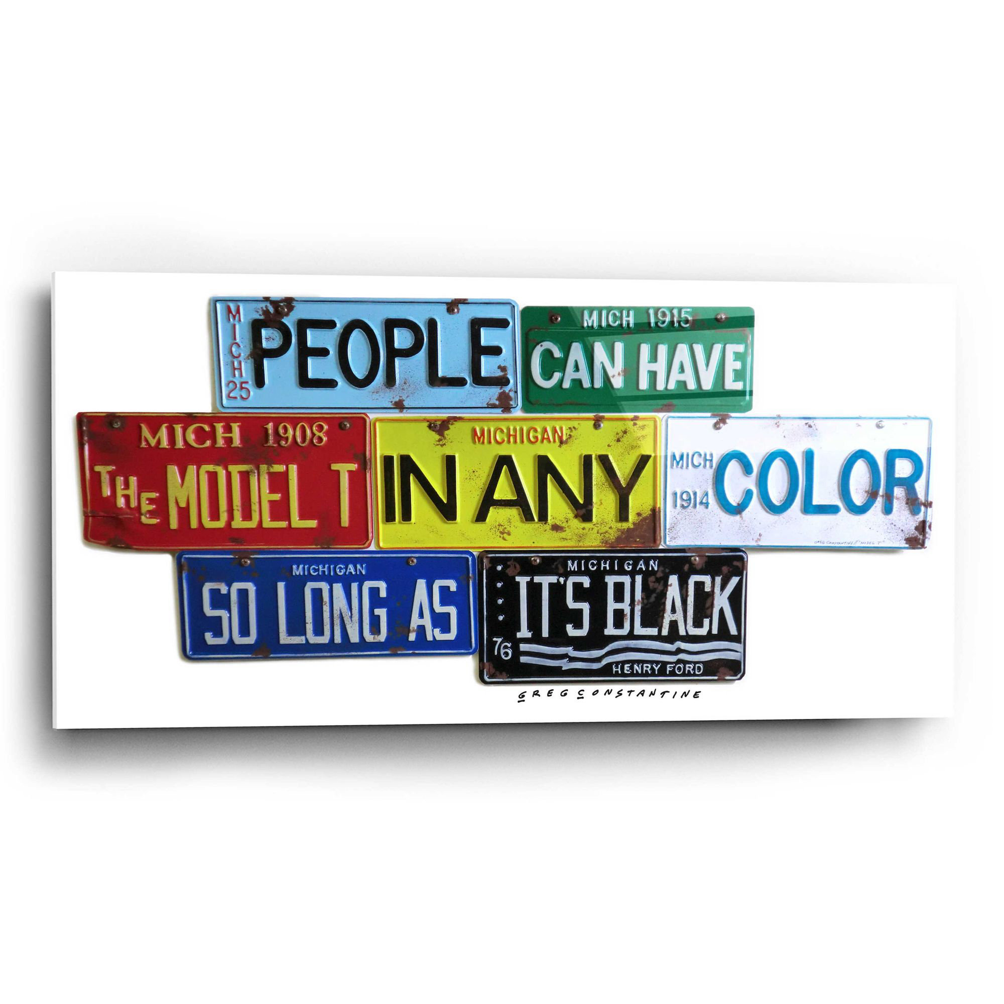 Trinx Latitude Run® 'Ford Model T In Black' By Gregory Constantine ...