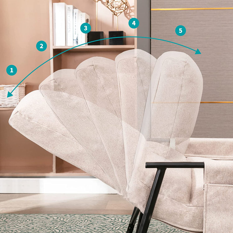 Ebern Designs Dikili Rocking Chair & Reviews | Wayfair