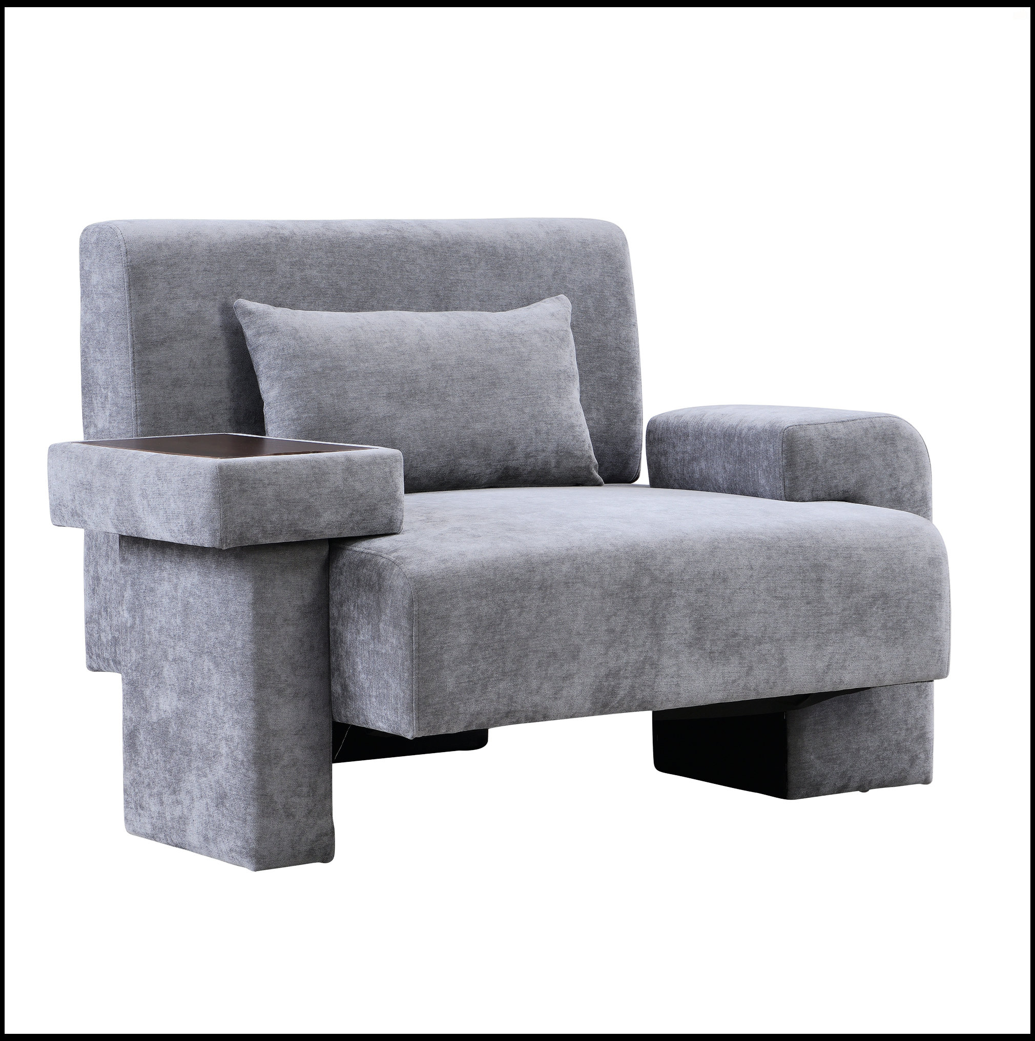 Mercer41 Modern Oversized Armchair - Wayfair Canada