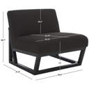 Joss & Main Decollete Upholstered Chair & Reviews | Joss & Main