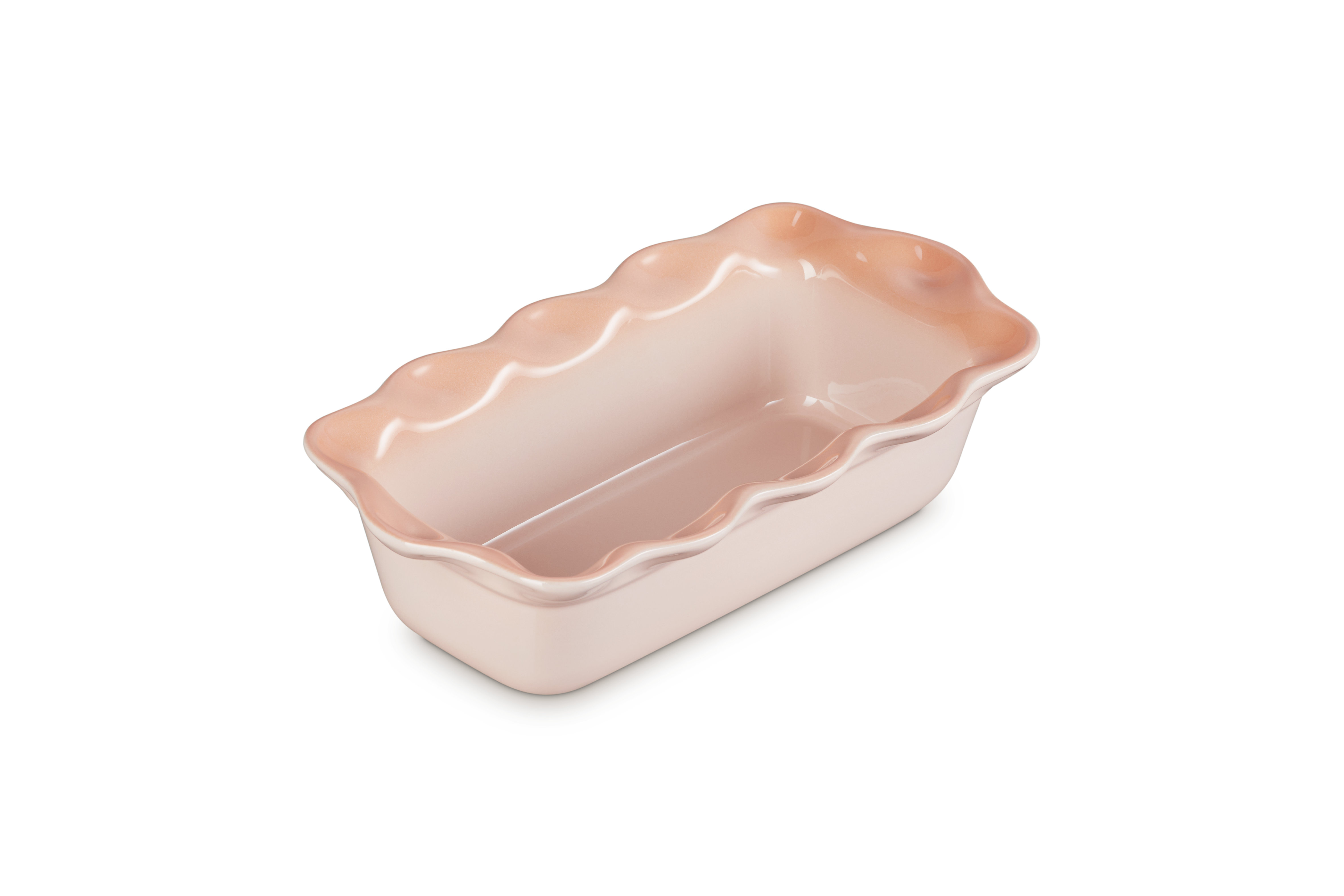 Le Creuset Stoneware Heritage Fluted Loaf Pan, 9 In., Artichaut | Wayfair