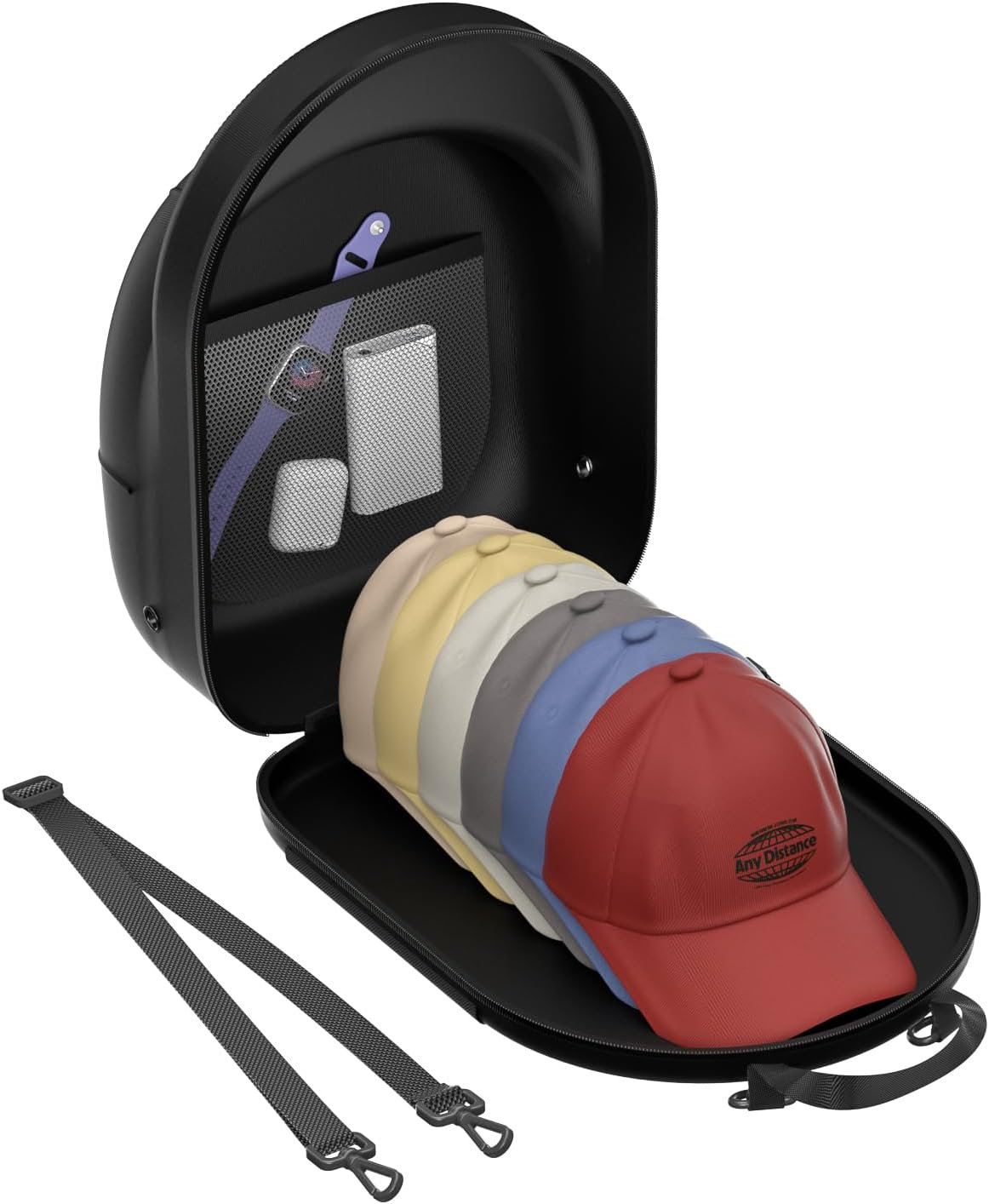 Trinx Hat Case for Travel Hat Travel Case for Baseball Caps Hat Carrier ...