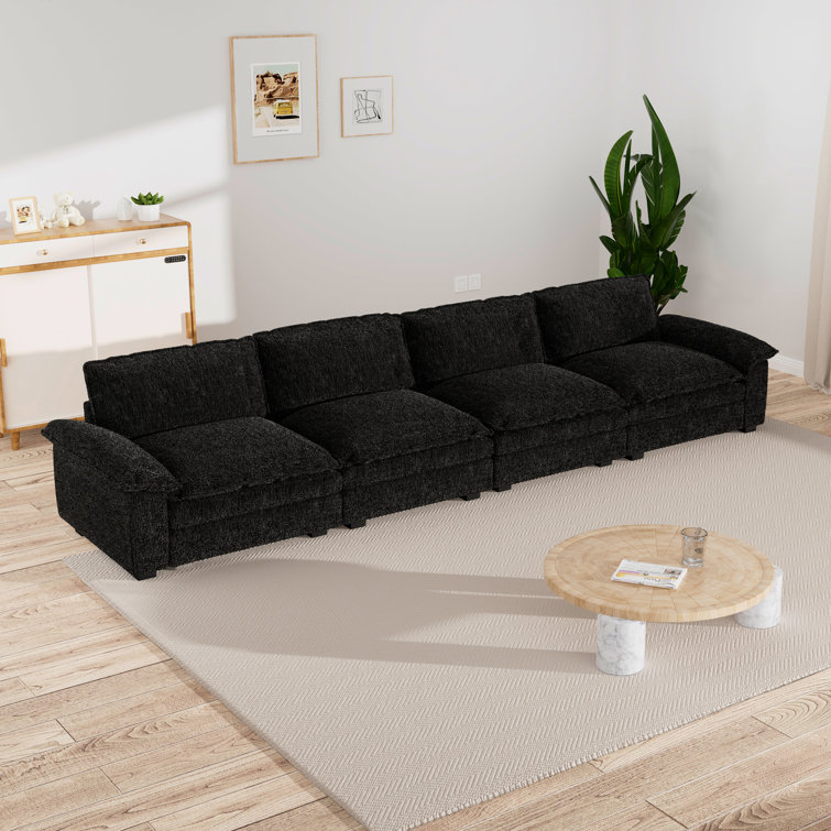 Latitude Run® 130''/ 154.56'' Modular Sectional Sofa Couch | Wayfair