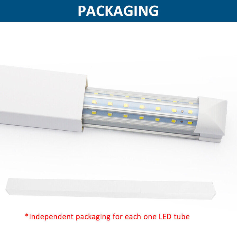 JESLED T8 LED Integrated Shop Light 300 Degree Lighting & Reviews | Wayfair