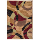 Wrought Studio Mehul Geometric Multi Colored Area Rug in Red/Brown ...