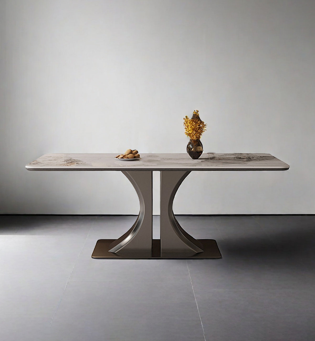 Stella Trek Modern Simple Rectangular Sintered Stone Dining Table | Wayfair