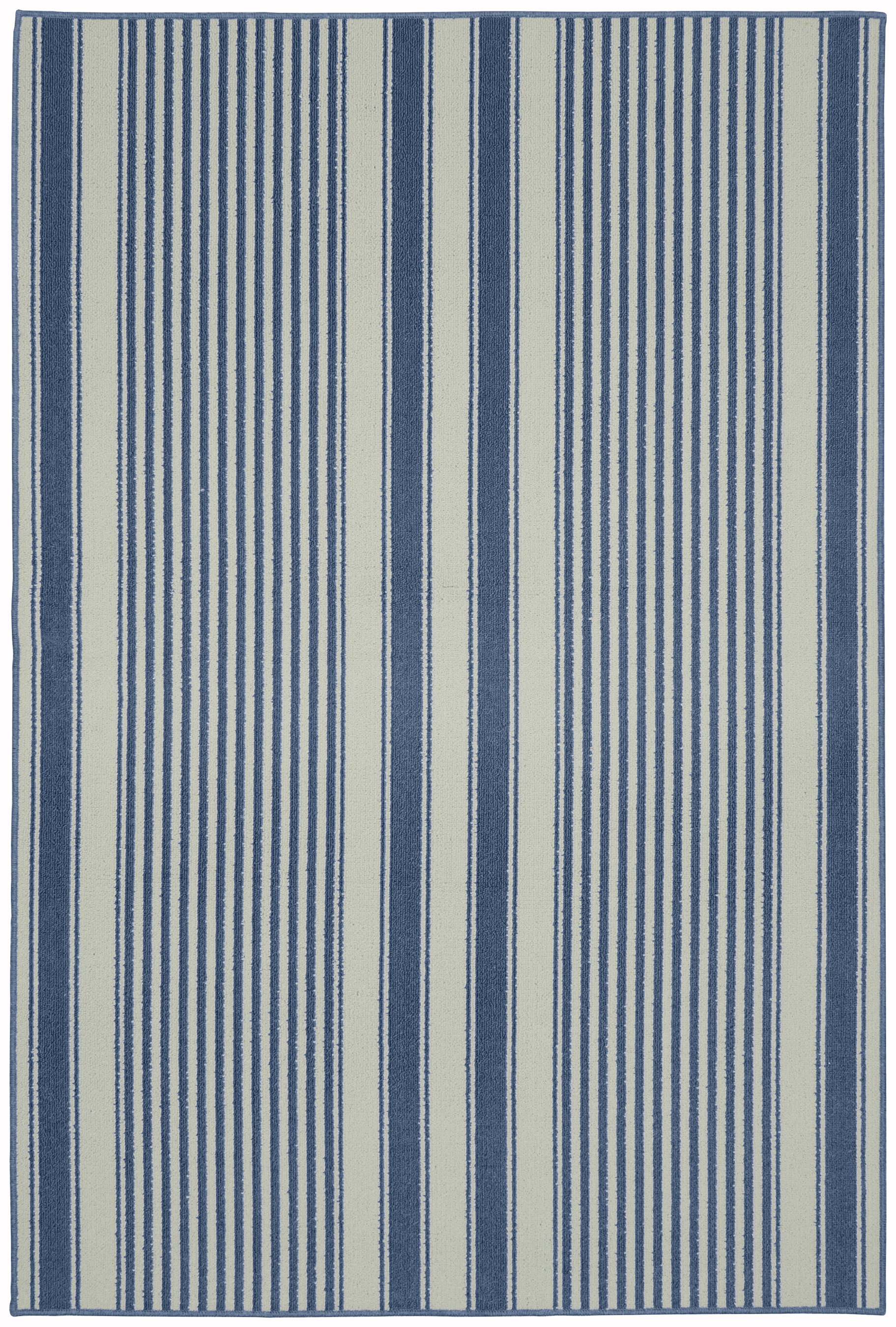 Highland Dunes Haddon Performance Sky Blue Rug & Reviews | Wayfair