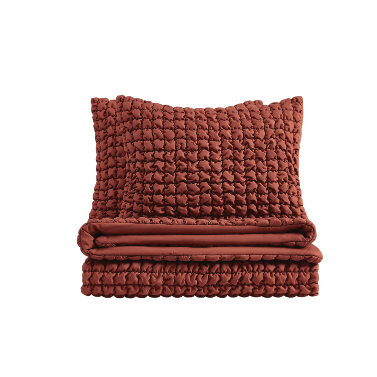 Christian Siriano NY® Textured Puff Comforter Set & Reviews | Wayfair
