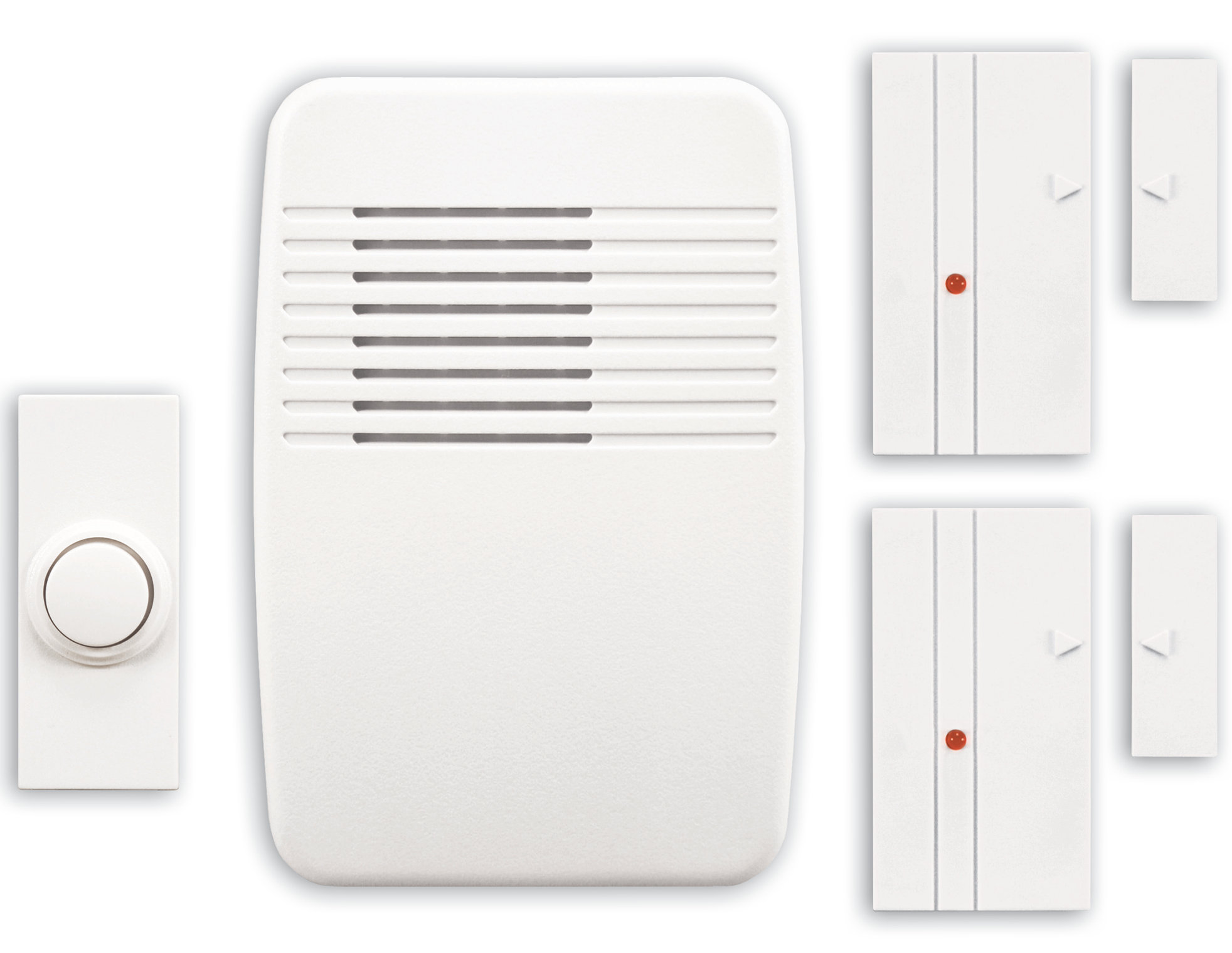 Heath-Zenith Ensemble de sonnette d’entrée sans fil home alert - Wayfair Canada