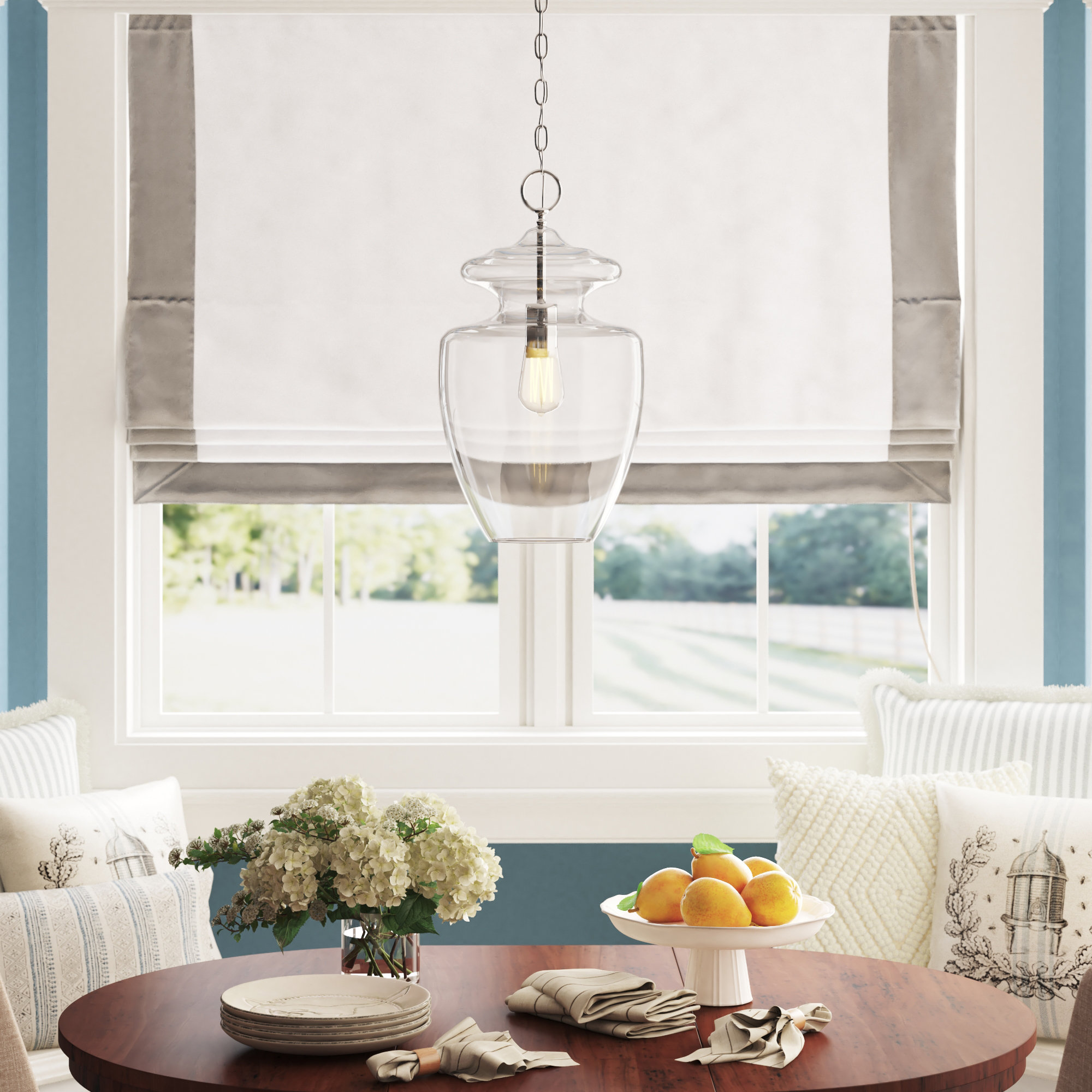 Birch Lane™ Sussex 1 - Light Single Schoolhouse Pendant "& Reviews ...