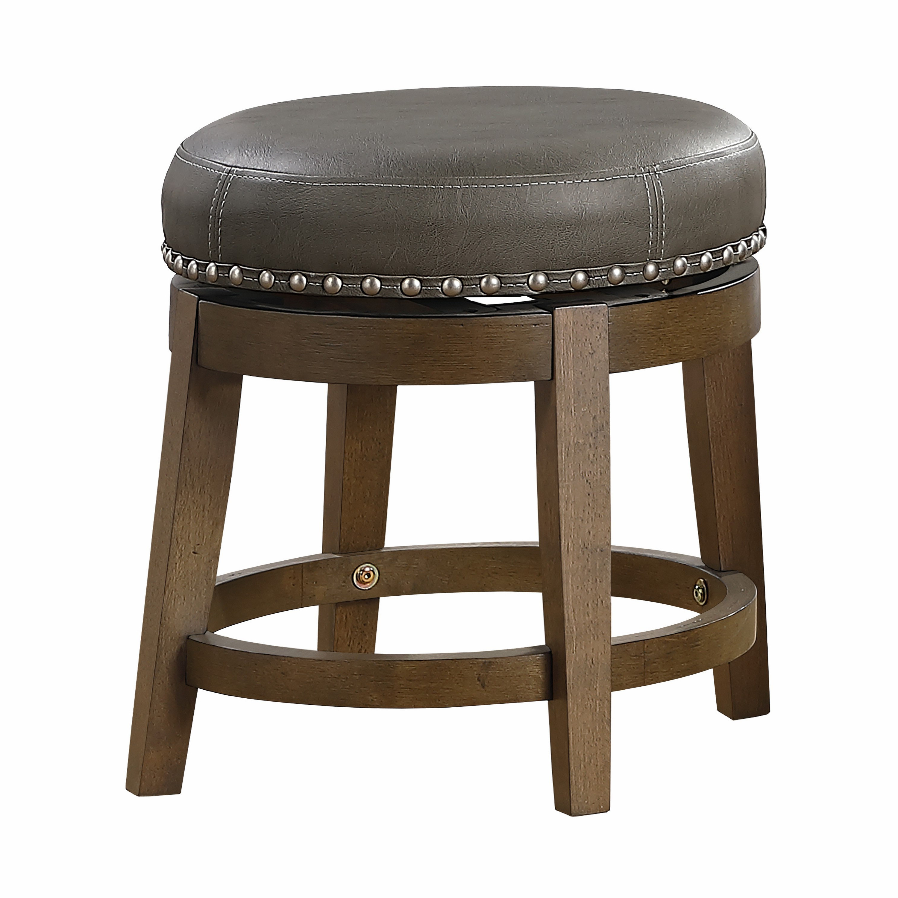 Red Barrel Studio® Geren Swivel Solid Wood Short & Counter Stool | Wayfair
