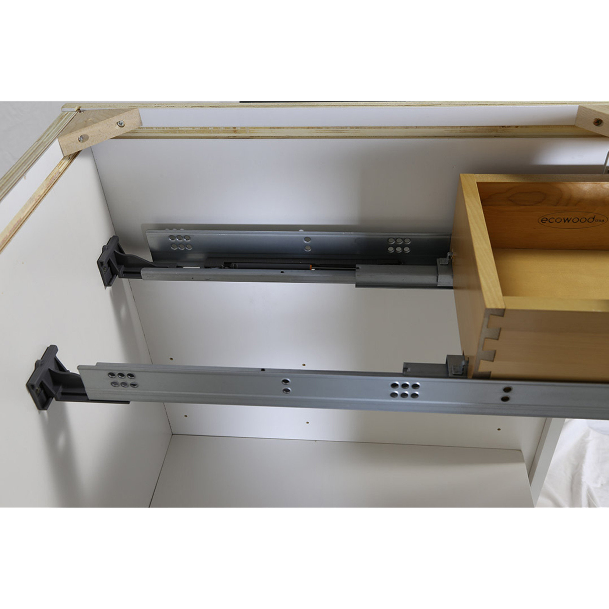 Design House Soft Close 21-Inch Undermount Drawer Glides for Kitchen ...
