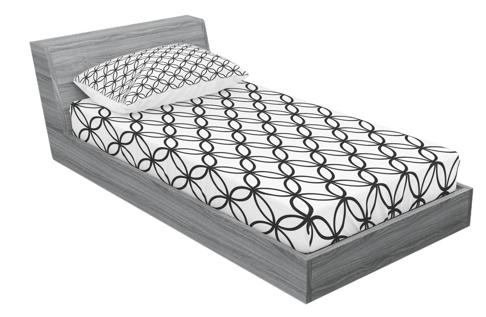 Ambesonne Circle Geometric Sheet Set | Wayfair