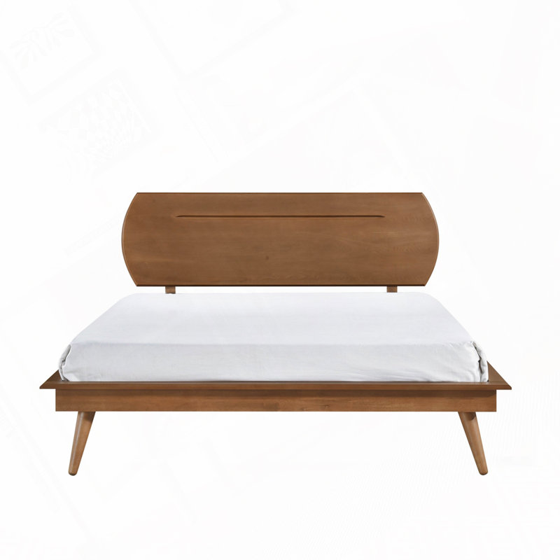 Mercer41 Platform Bed with Oval Headboard | Wayfair