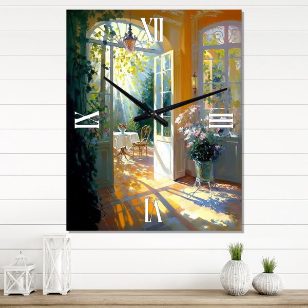 East Urban Home Jernegan - Lake House Cottage Wall Clocks | Wayfair